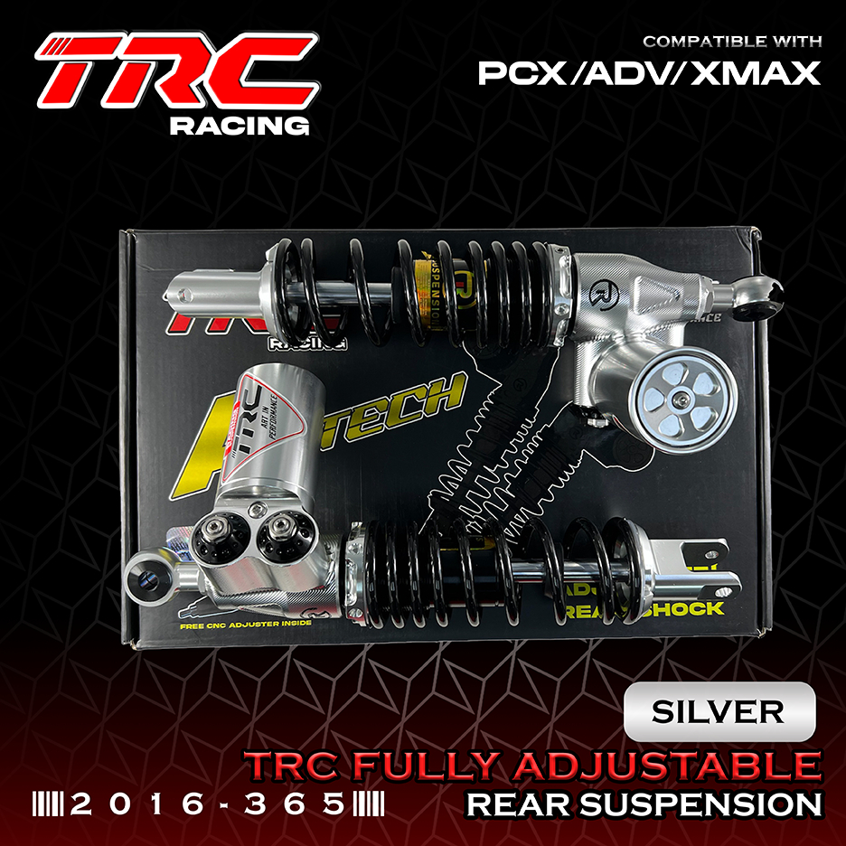 TRC AI TECH FULLY ADJUSTABLE SUSPENSION for PCX/ADV/XMAX 2016-365 ...