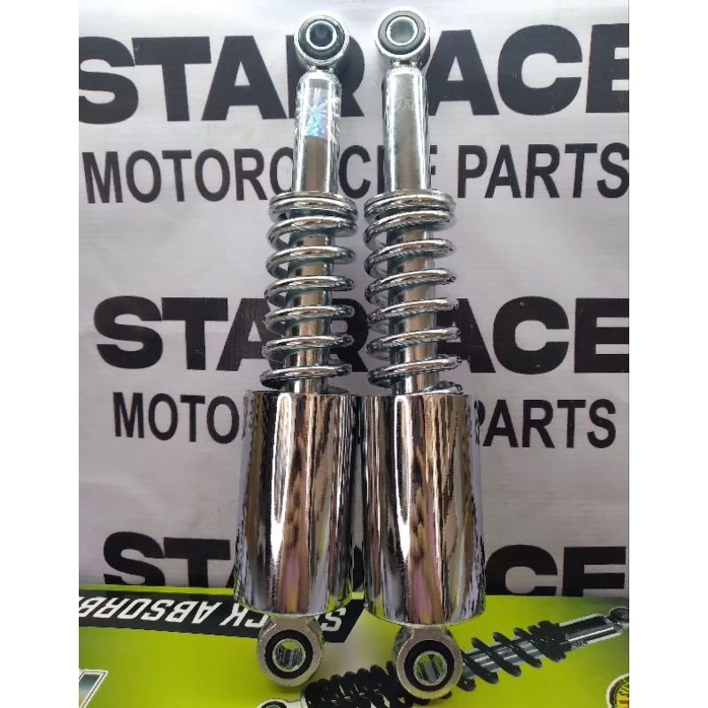 HONDA TMX125 ALPHA MAIN SHOCK SET/2PCS SILVER MAKOTO BRAND 100% NOT ...