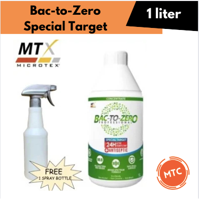 Microtex Bac-To-Zero Disinfectant Special Target (1L) (Concentrate) (W ...