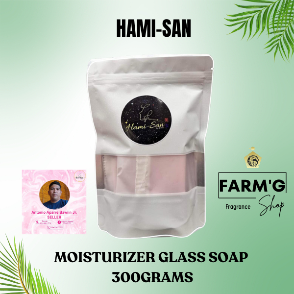 HAMISAN MOISTURIZER GLASS SOAP 300GRAMS (CEBU) | Shopee Philippines