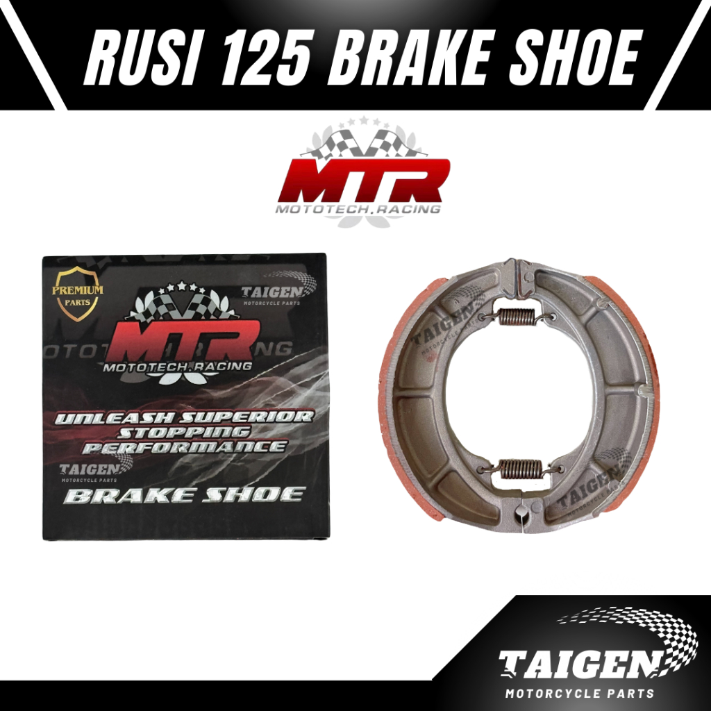 JAPAN QUALITY MTR Rusi 125 Brake Shoe | Shopee Philippines