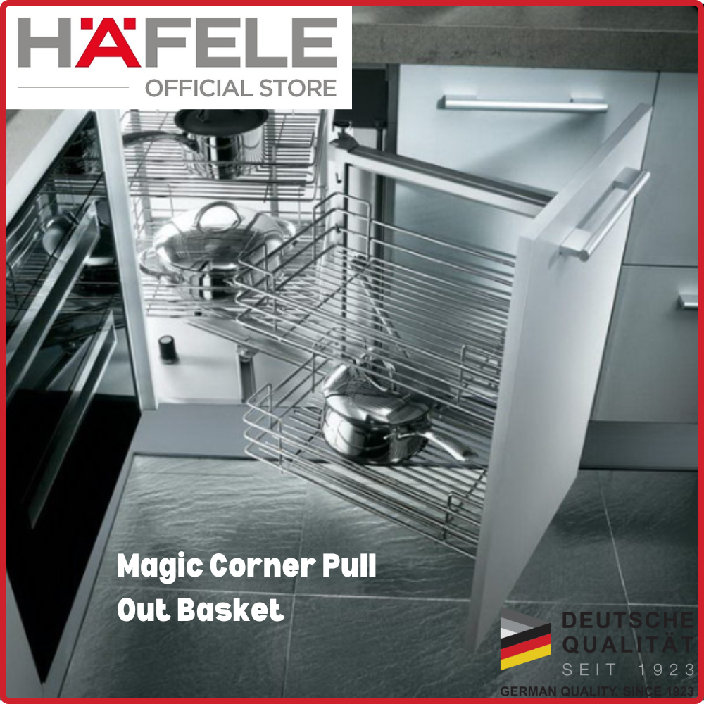 Hafele Magic Corner Unit Fitting Pull Out Basket | Shopee Philippines