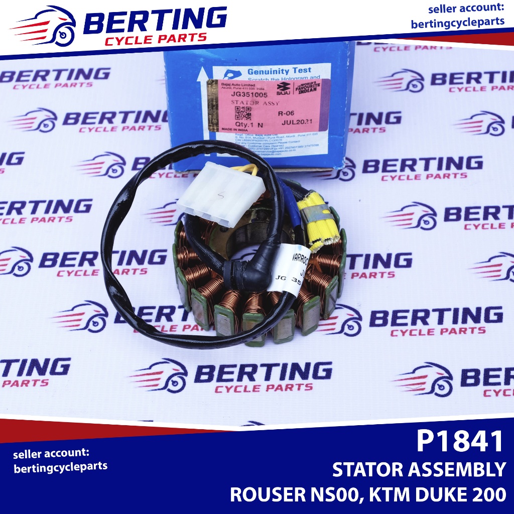 STATOR ASSEMBLY Rouser NS200 200NS FI KTM Duke 200 Genuine JG351005 ...
