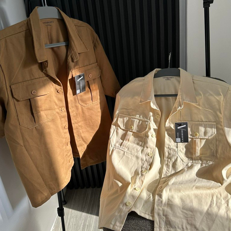 Visshopp3 Retro Cropped Polo for men Boxy fit cropped polo | Shopee ...