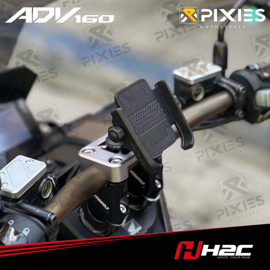 H2C HANDLEBAR RISER CLAMP for HONDA ADV 160 / ADV 150 | Shopee Philippines