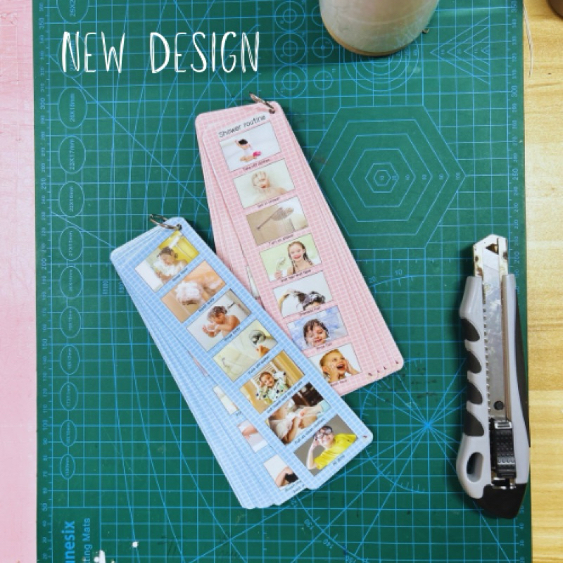 Routine Sequencing Strip , Visual Picture Schedule strips Task Analysis ...