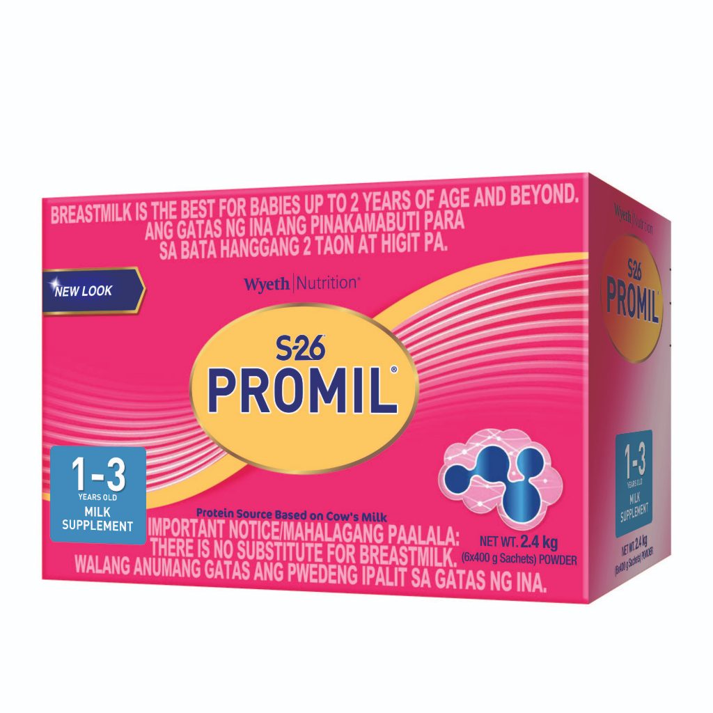S-26 PROMIL THREE Milk Supplement 1-3 Years Old Box 2.4kg | Shopee ...