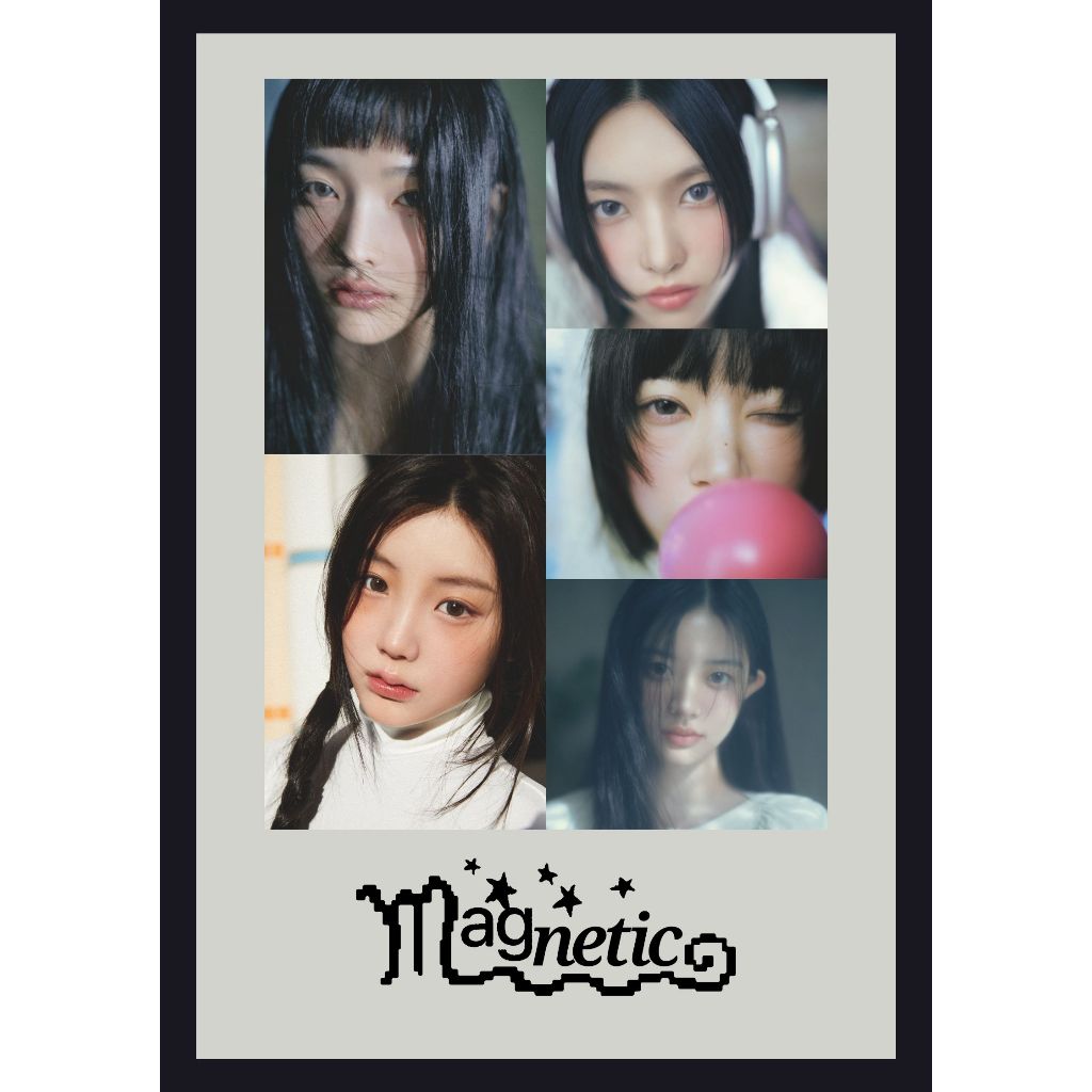 ILLIT Super Real Me Magnetic K-Pop A4 Posters | Shopee Philippines