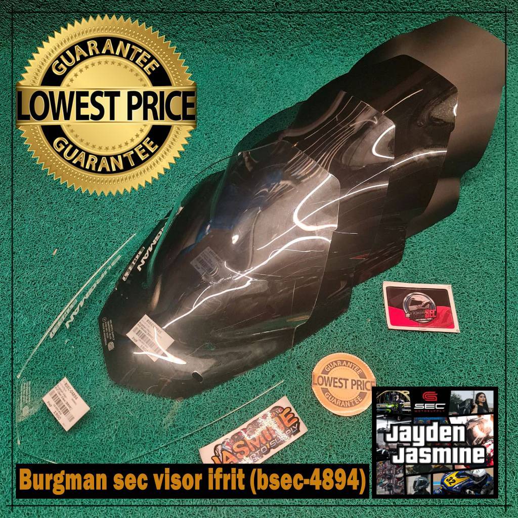 Burgman sec visor ifrit (bsec-4894) | Shopee Philippines