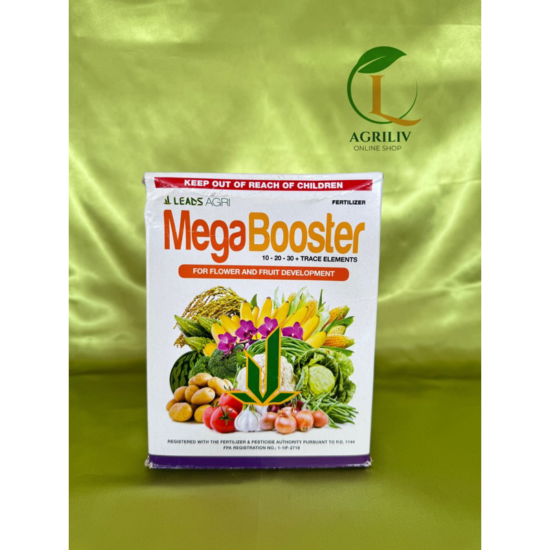 Mega Booster 10-20-30 + Trace Elements 1kg (Leads Agri) | Shopee ...