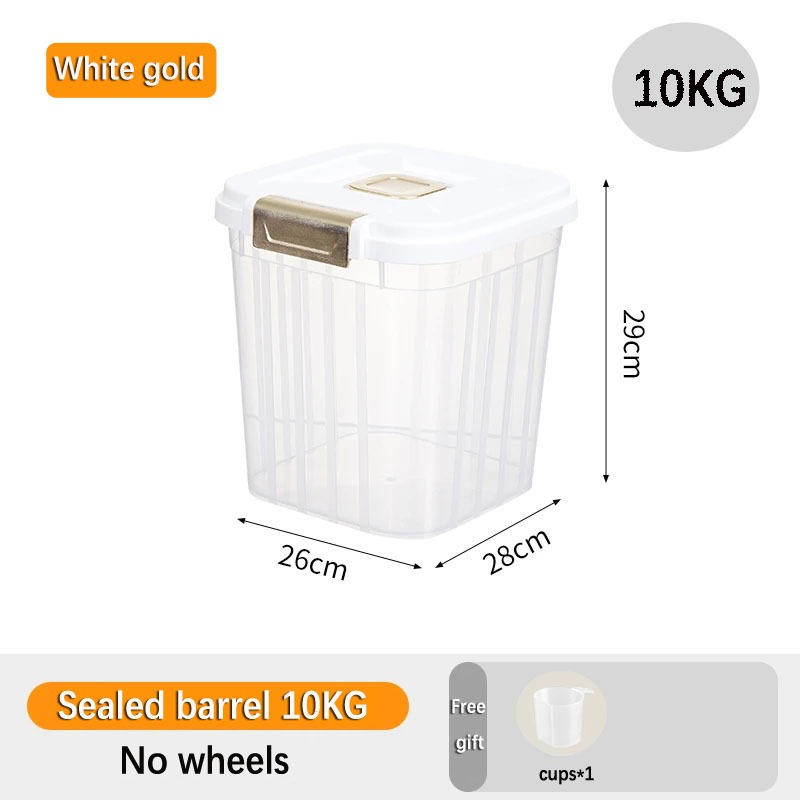 25Kg Rice dispenser rice box storage with cup Food storage container ...