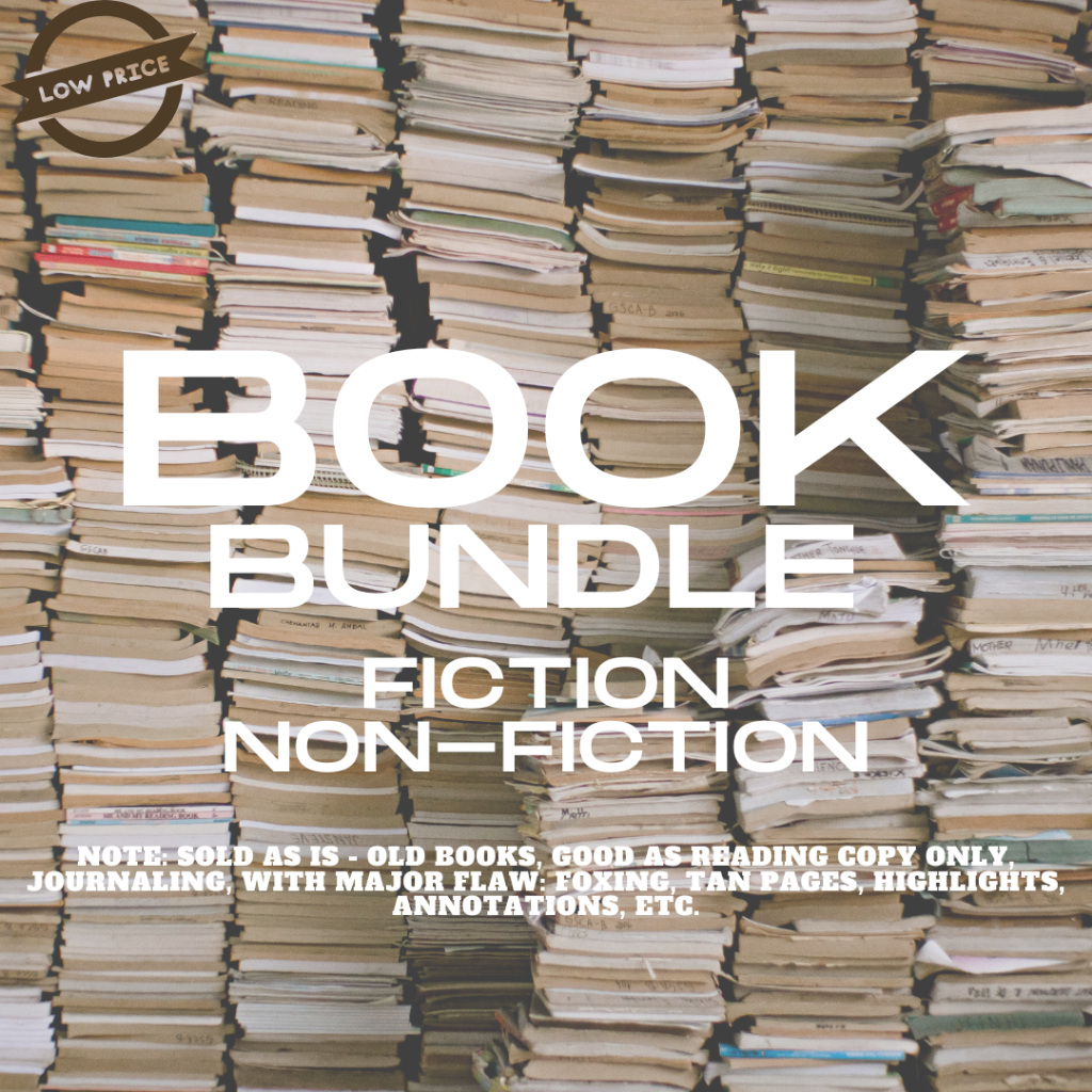 BOOKS BUNDLE SALE | ASSORTED FICTION AND NONFICTION | CLEARANCE SALE ...