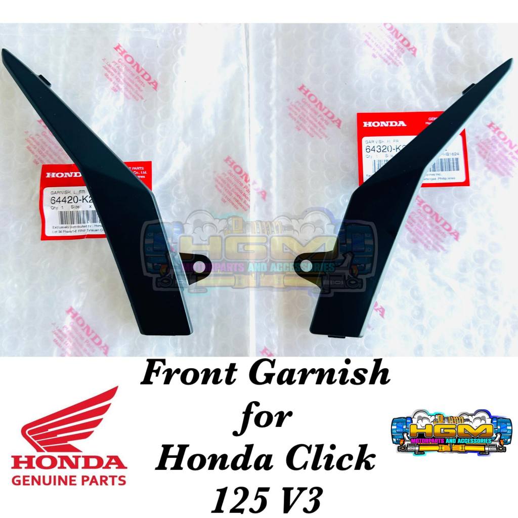 FRONT SIDE GARNISH FOR HONDA CLICK 125 V3 | HONDA GENUINE PARTS | 64320 ...