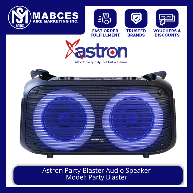 Astron Party Blaster Audio Speaker | Shopee Philippines