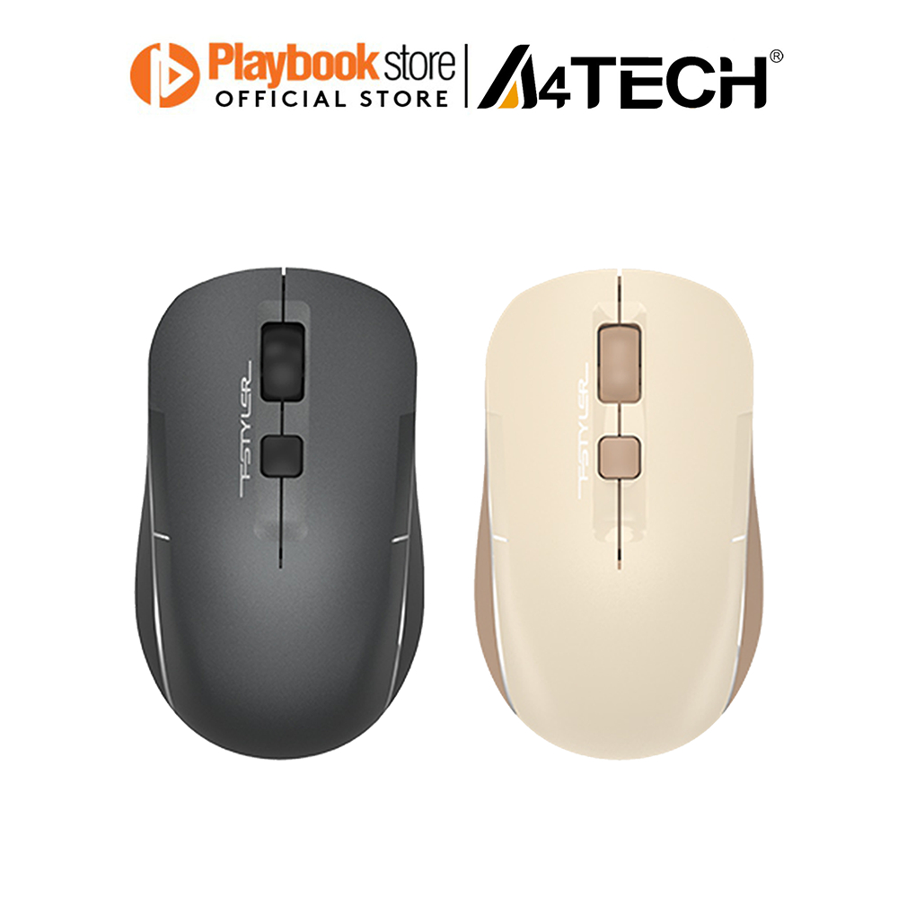 A4Tech FB26CS Air 2000 DPI Silent Click Dual Connection Bluetooth 2.4G ...