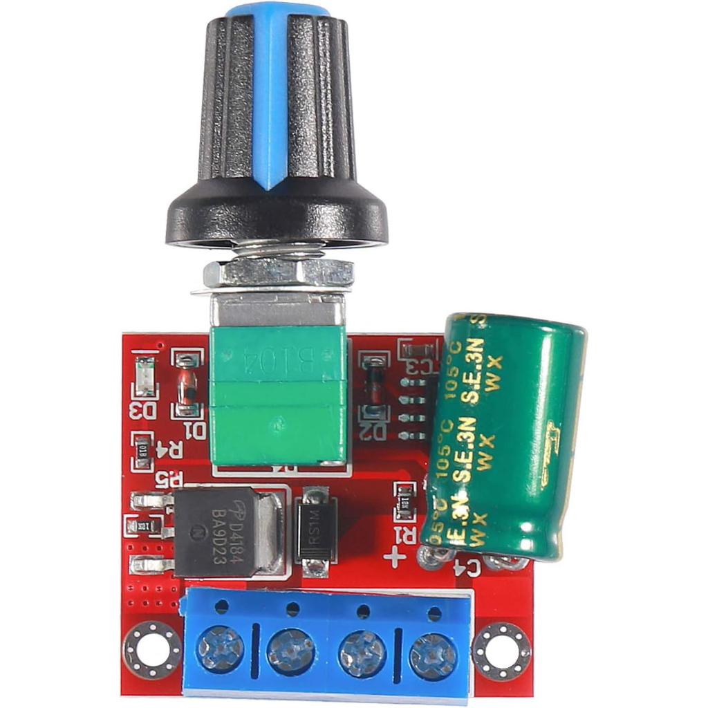 ALLAN DC Motor Speed Controller PWM Regulator 5A 3V-35V Speed Control ...