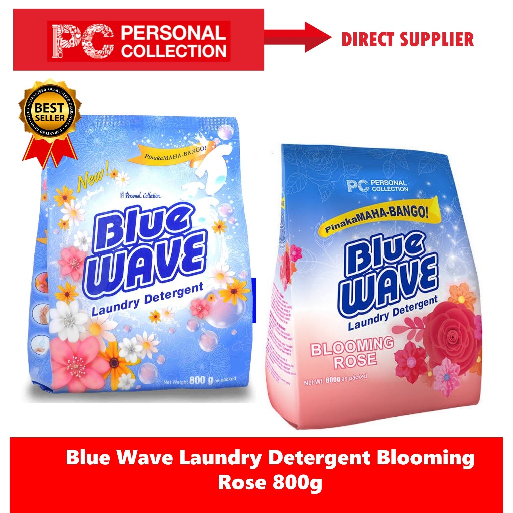 BLUE WAVE| Powder Laundry Detergent 800g | PERSONAL COLLECTION | Shopee ...