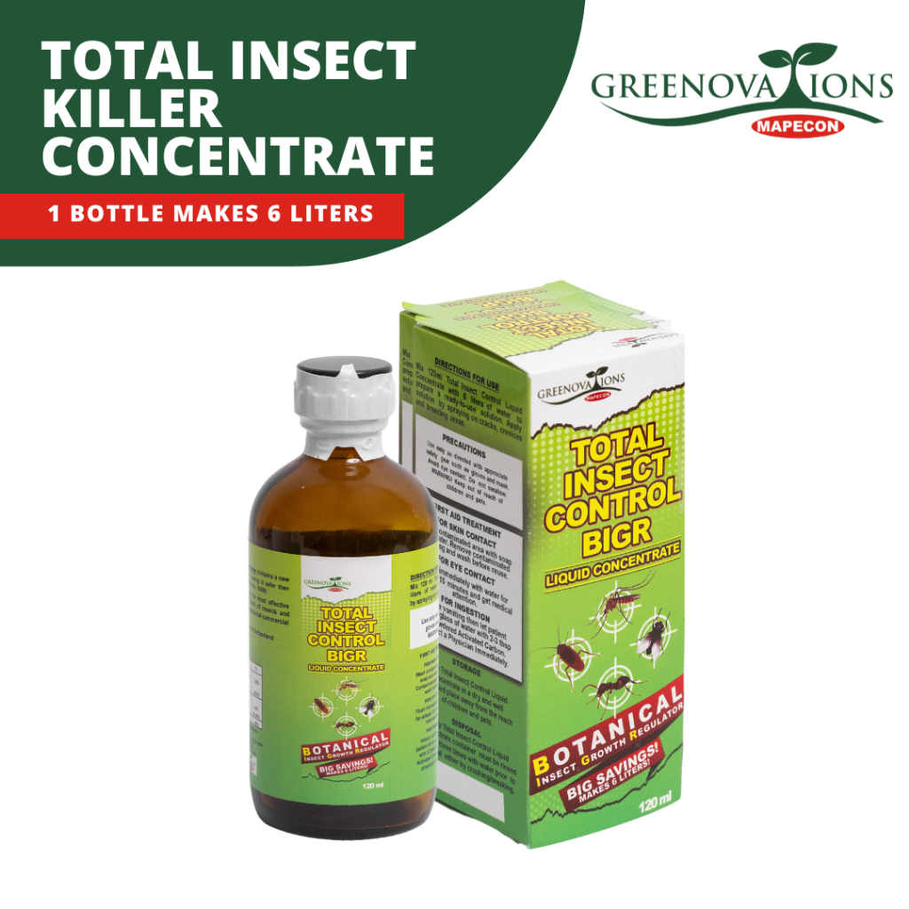 MAPECON GREENOVATIONS Total Insect Killer HI-IGR Liquid Concentrate ...