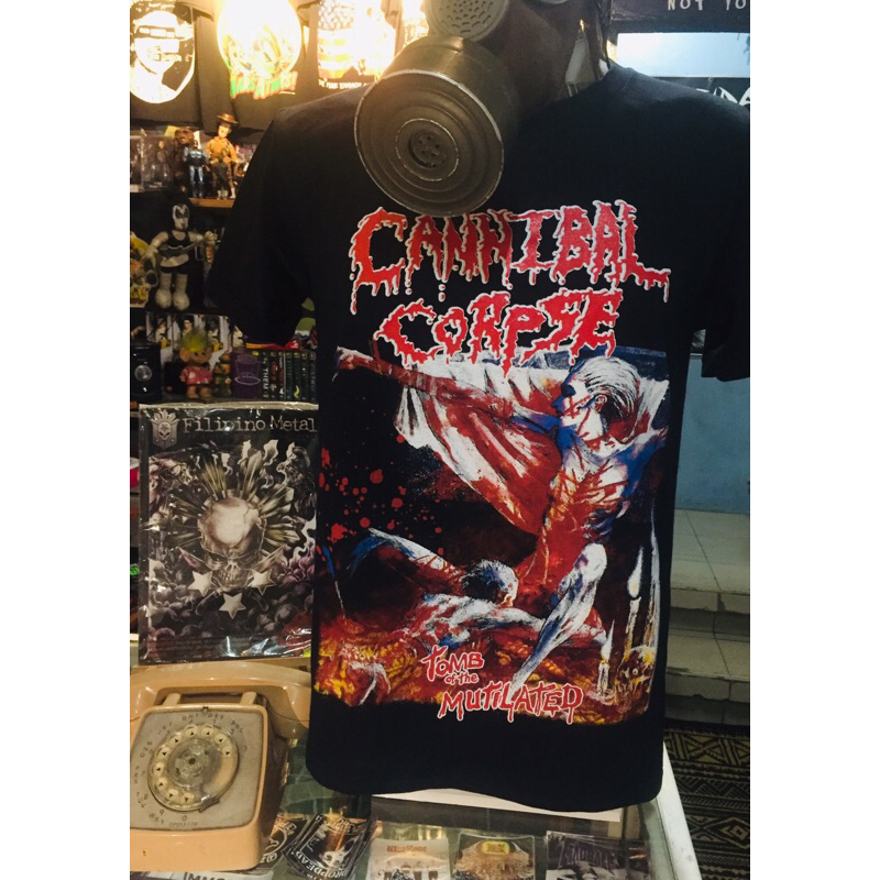 CANNIBAL CORPES "tomb of the mutilated" (band shirt) | Shopee Philippines