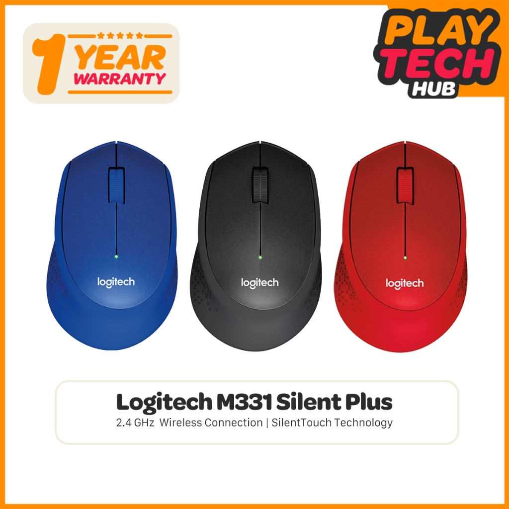Logitech M331 Silent Plus USB Wireless Mouse | Shopee Philippines