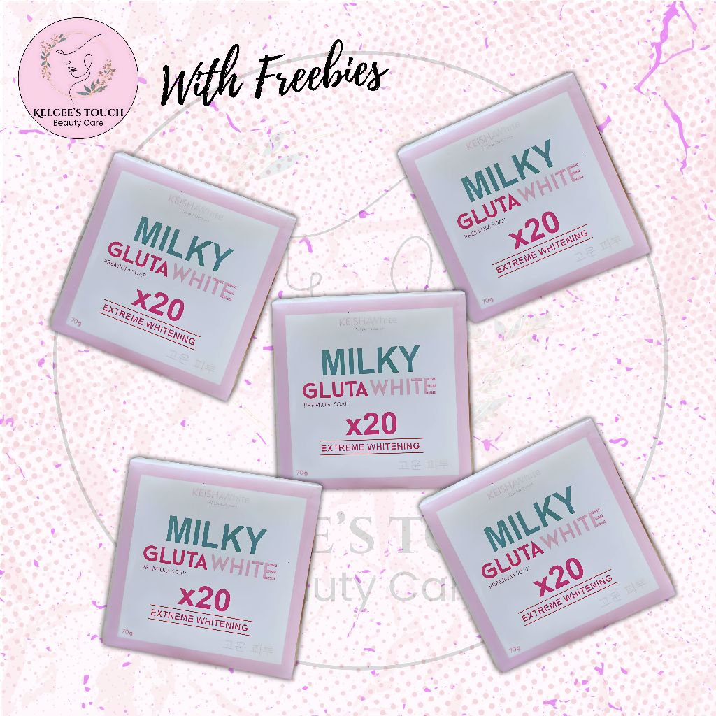 Keisha White Milky Gluta White X20 Extreme Whitening Soap 70g ...