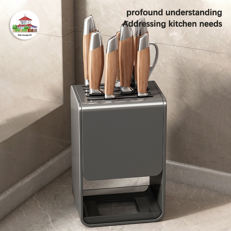 Carbon Steel Kitchen Knife Holder Wall-Mounted Knives Holder ...