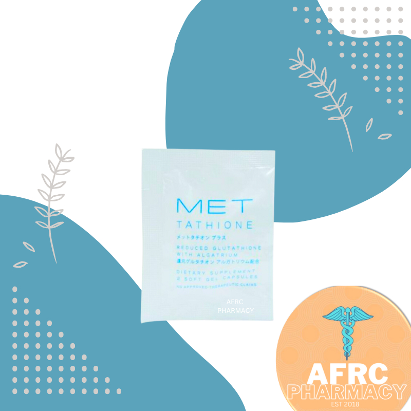 Met Tathione 250mg 2 Capsules Sachet | Shopee Philippines