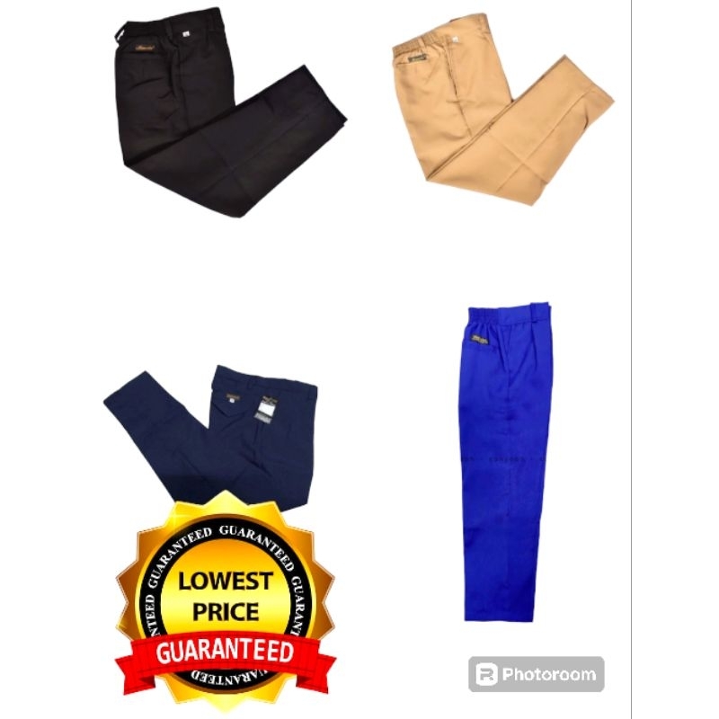slacks WELL-OFF PANTS school uniform GARTERIZED FOR KIDS TO adult ...