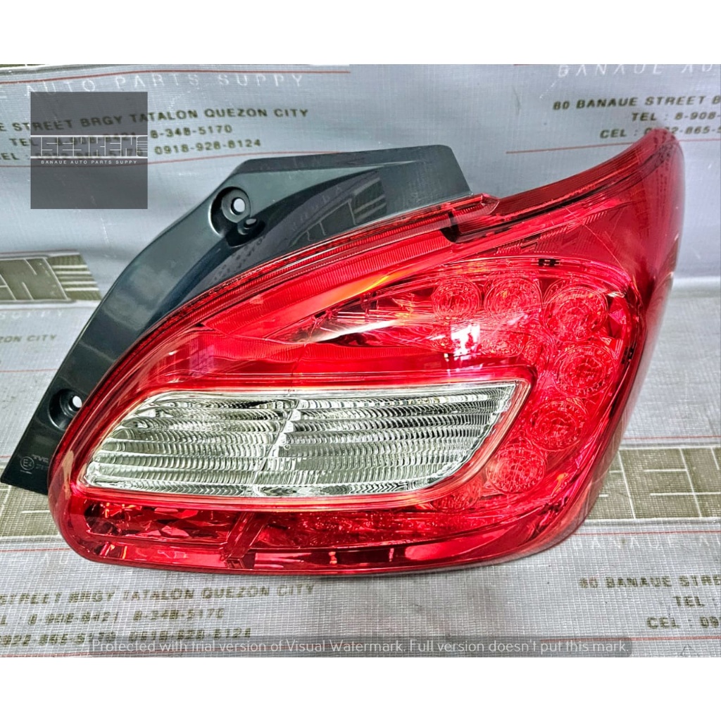 Tail Light Assembly Mitsubishi Mirage 2018- UP Hatchback | Shopee ...