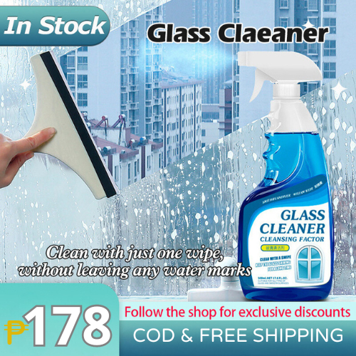 【Super Strong Cleaning Power】Window Glass Cleaner for Car Bathroom ...