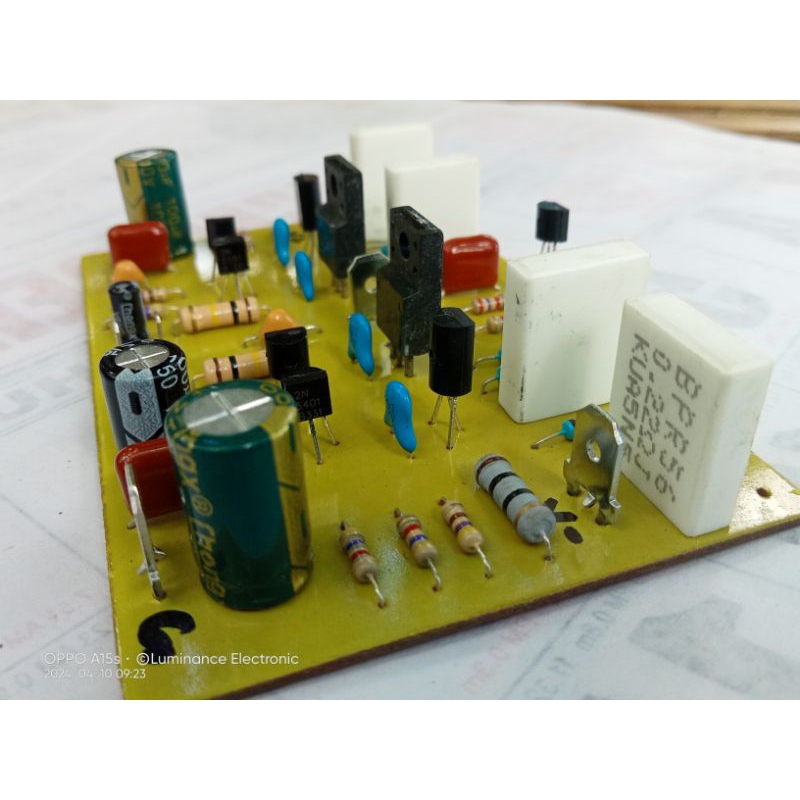 ELX-737 2P Audio Amplifier Board with Output Power Transistor | Shopee ...