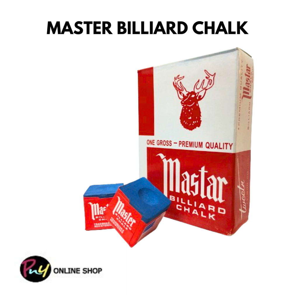 MASTER BILLIARD CHALK (SMALL PACK) | Shopee Philippines