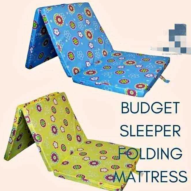 URATEX FOAM BUDGET SLEEPER FOLDING CLASS A FOAM TRI-FOLD FOAM [RANDOM ...