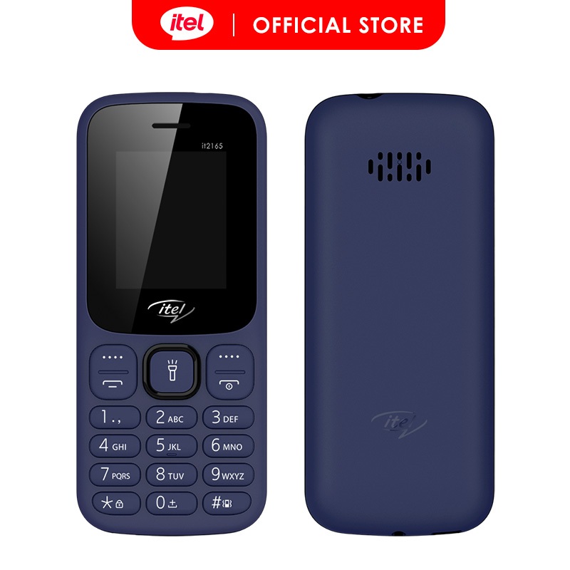 Itel 2165 Basic Cellphone Dual Sim Original (Keypad) 1.77"Screen ...