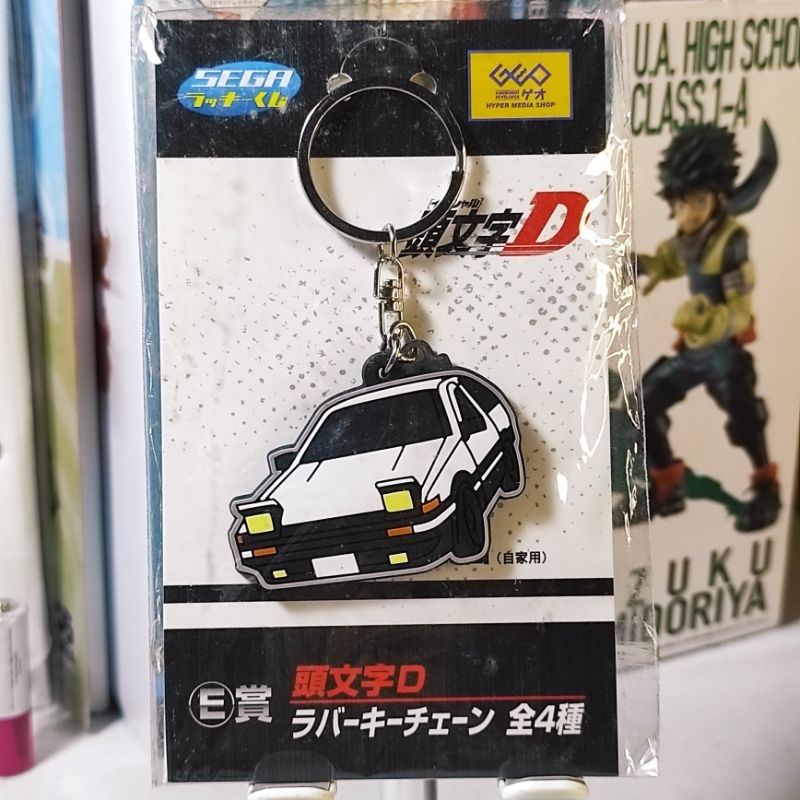 Initial D ~ Assorted Merch (Acrylic, Rubber Keychain, Pins Etc ...