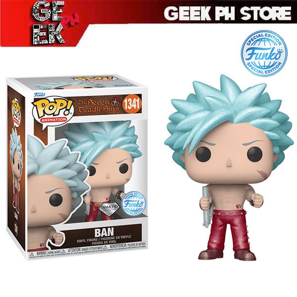 Funko Pop! Animation: Seven Deadly Sins - Ban (Diamond Glitter Ver ...