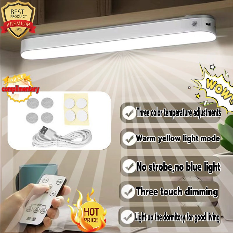 Hanging Desk Lamp Magnetic LED Light Table Lamp USB Rechargeable ...