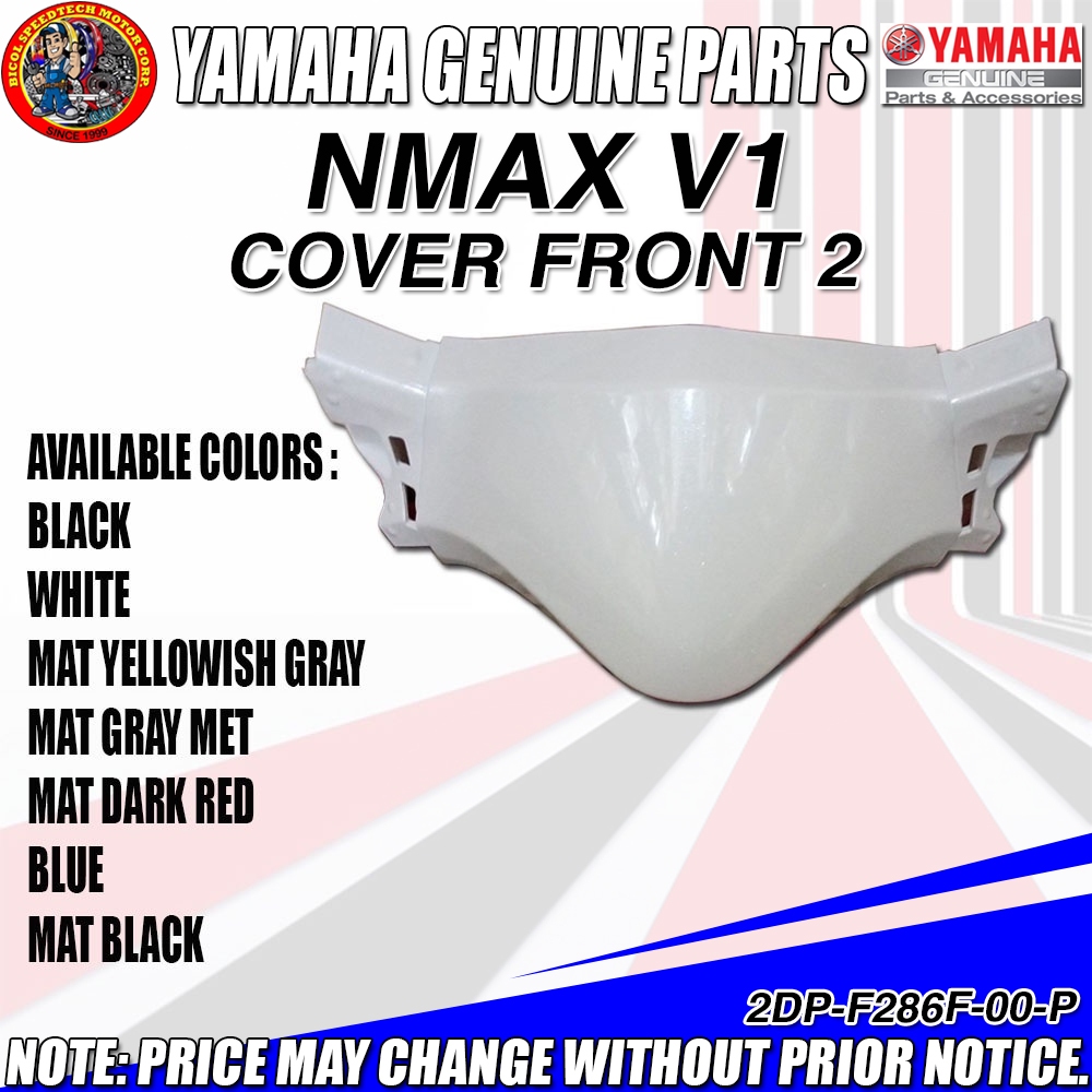 NMAX V1 COVER FRONT 2 (YGP) (GENUINE: 2DP-F286F-00) | Shopee Philippines