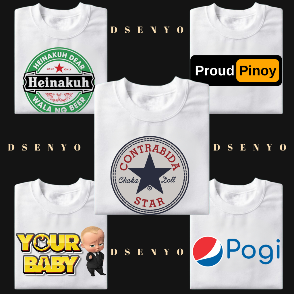 Disenyo Shirt Funny Parody Pinoy Spoof Jokes White Shirt Spandex for ...