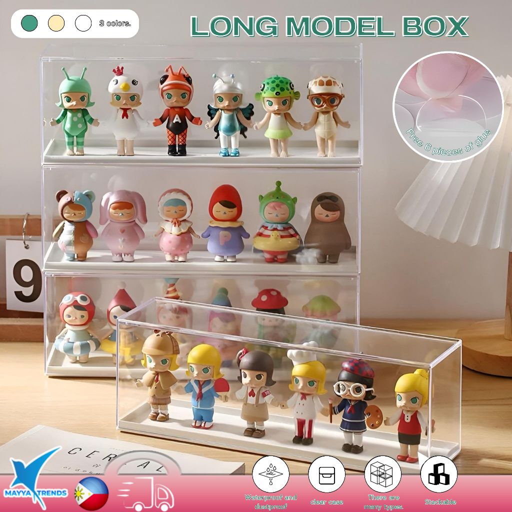 Figure Box model figures Display Transparent Boxs Cartoon Characters ...