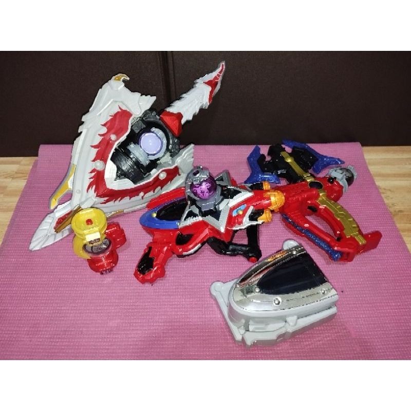 Uchu Sentai Kyuranger DX Morpher and Weapon set | Shopee Philippines