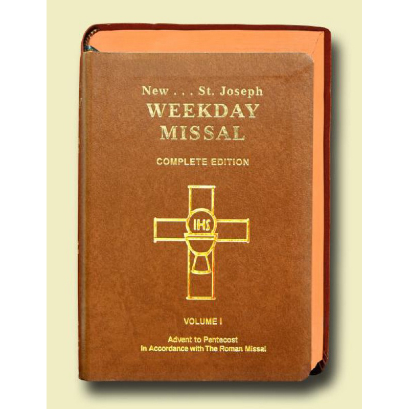 Weekday Missal Complete Edition Volume 1 - (Advent to Pentecost ...