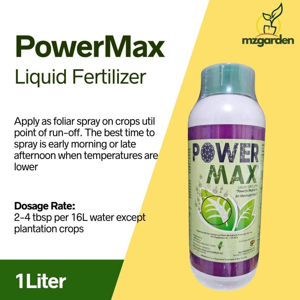 S&P PowerMax Liquid Fertilizer 1Liter | Shopee Philippines