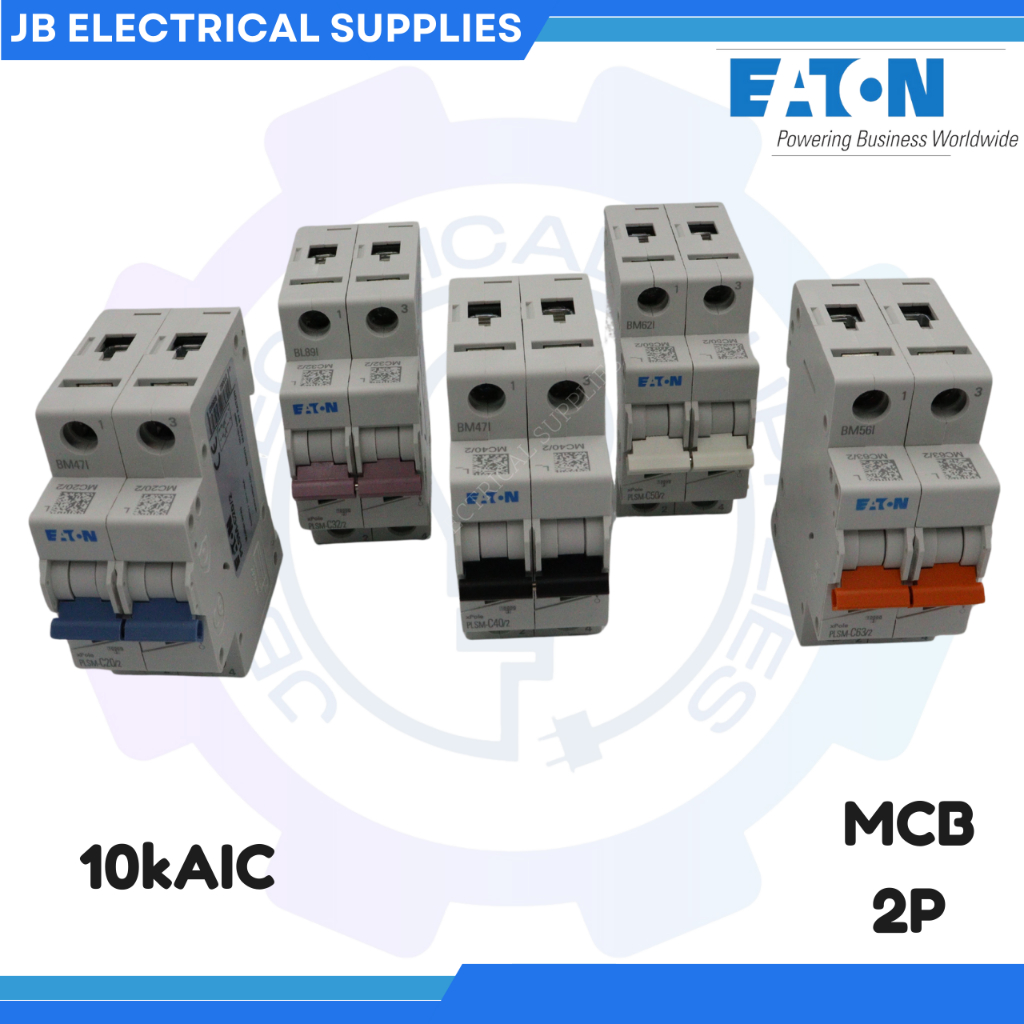 Eaton Miniature Circuit Breaker 2 Pole | Shopee Philippines