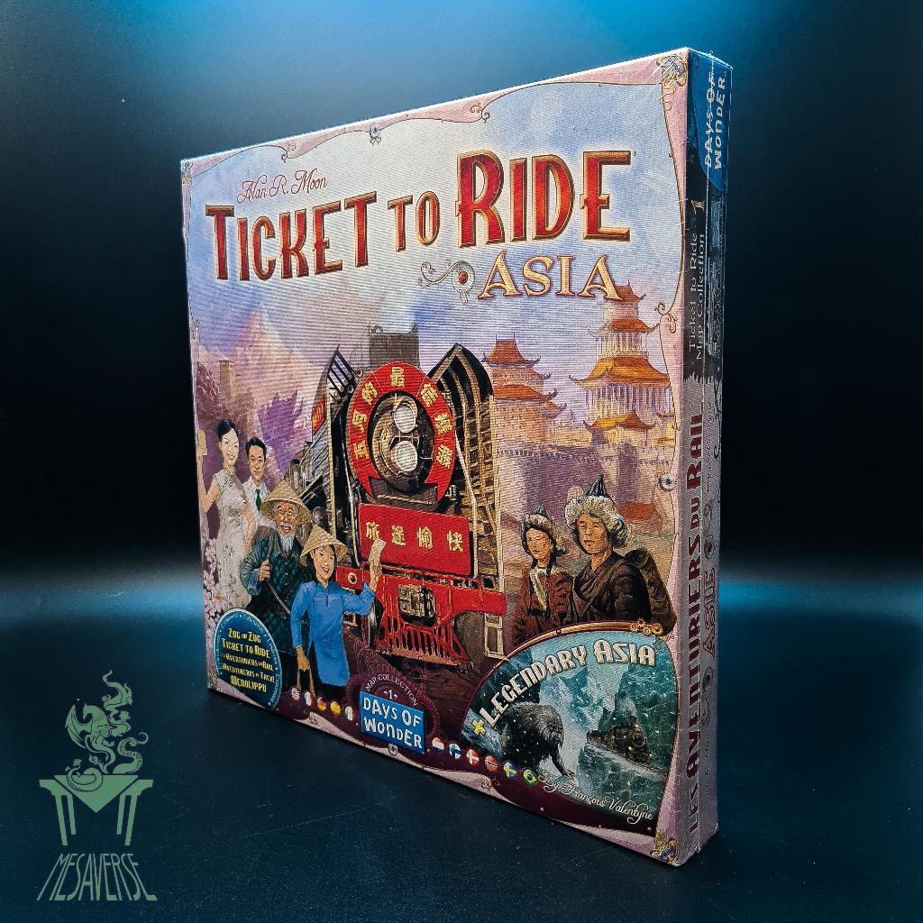 [Original] Ticket to Ride Asia Board Game | Shopee Philippines