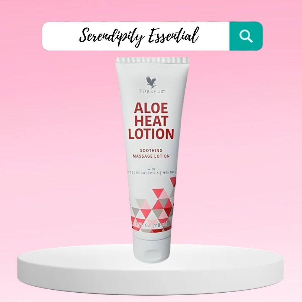 Forever Aloe Heat Lotion Soothing Massage Lotion (New Packaging ...