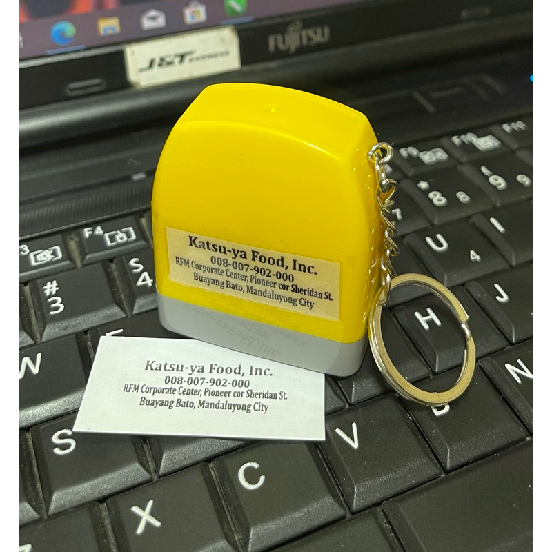 4-5 Line / size 13X33mm / personalized rubber stamp ready to use COD ...