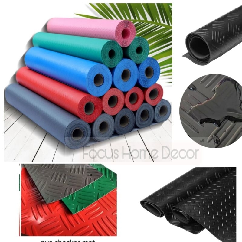 1roll/15meters Checker Plate Matting Pvc Checkered Matting 90cmx100cm ...