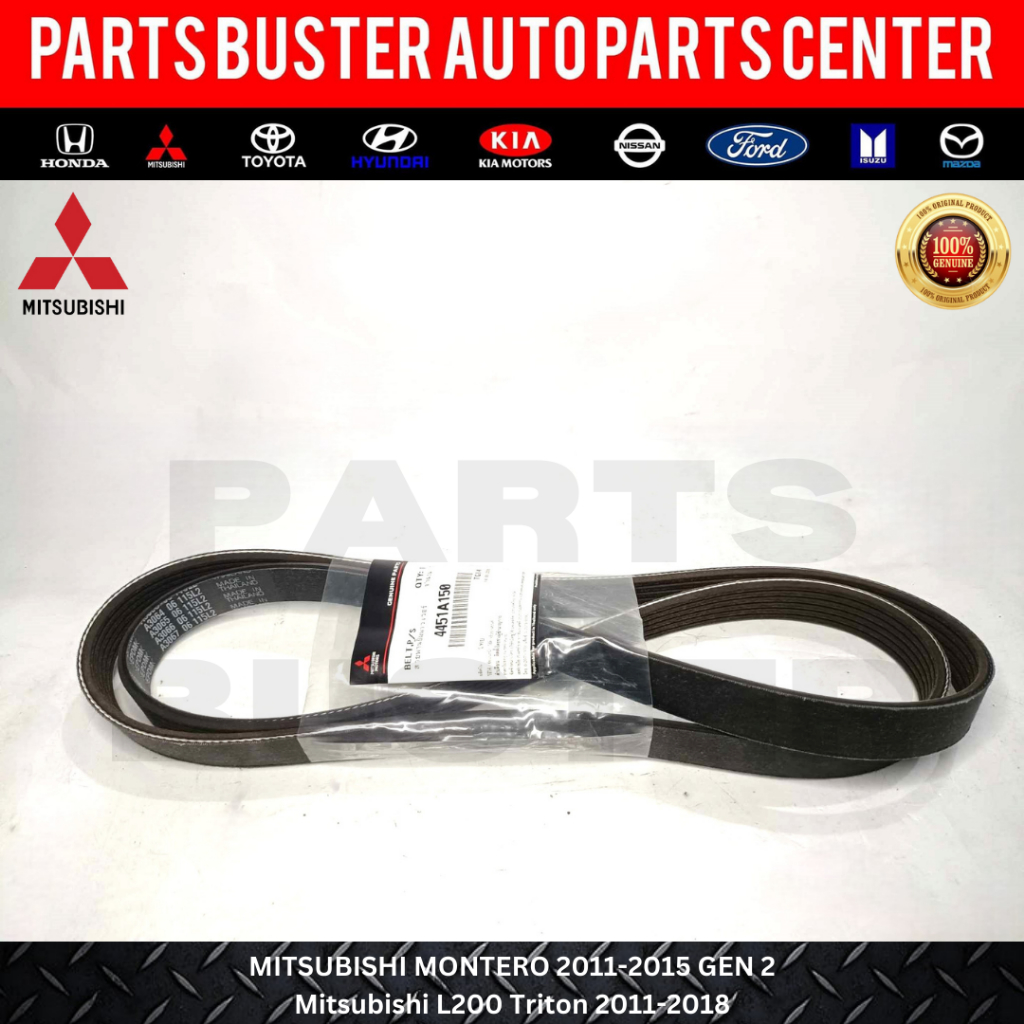 Genuine Alternator Drivebelt for MITSUBISHI MONTERO 2011-2015 GEN 2 ...