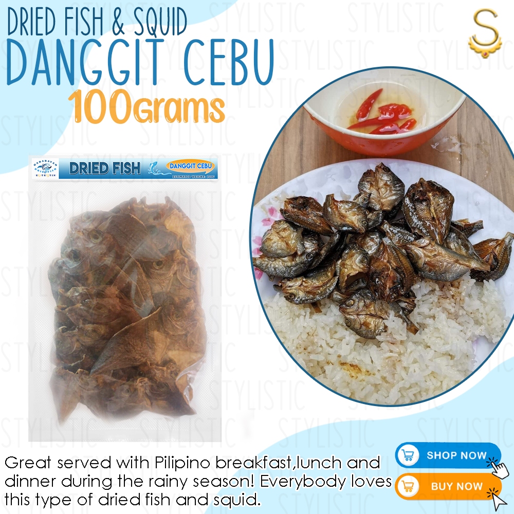 Dried Fish DANGGIT CEBU Daing na Danggit ( 100g/200g) Sun Dried Fish ...
